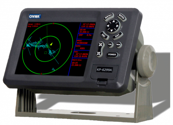 ONWA KP 6299 A GPS PLOTTER + AIS Pantalla de 5´6"