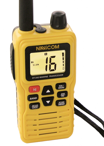VHF NAVICOM RT-300 PORTÁTIL MARINO