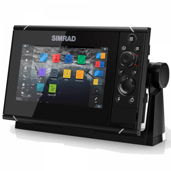 SIMRAD NSS7 EVO3 con pantalla táctil 7" con GPS, sonda y radar