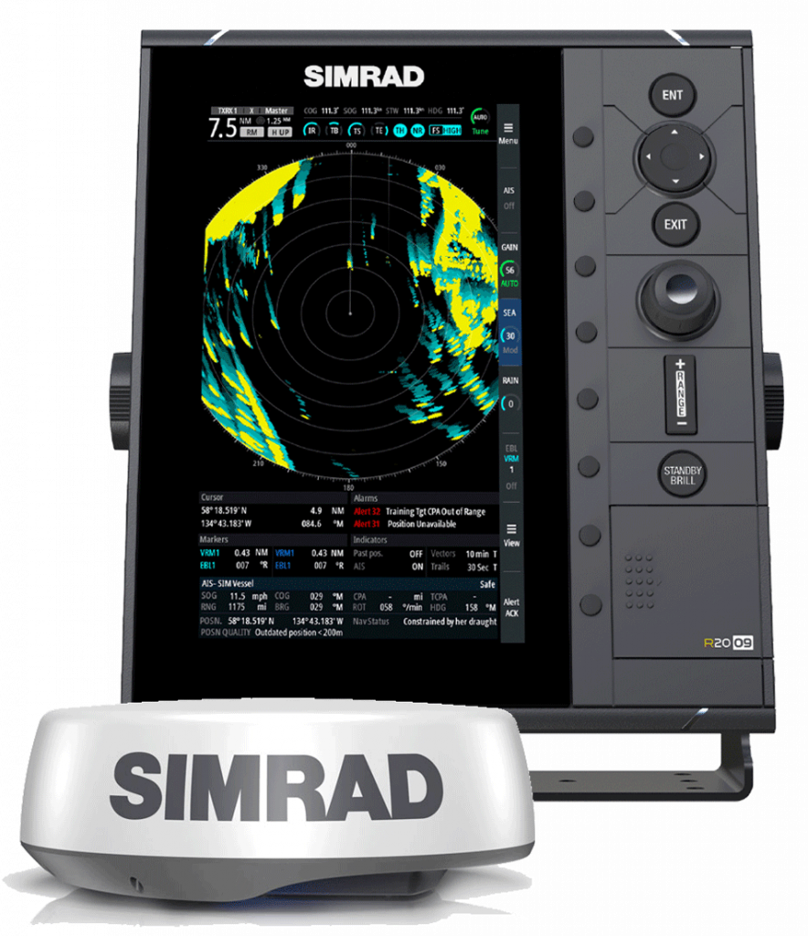 Pantalla Simrad NSS Evo3 + Antena radar Simrad 3G Broadband